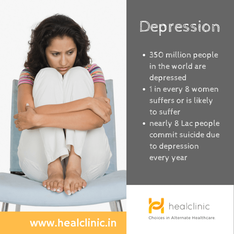 Deal with Depression: 1 in 8 women is suffering - Healclinic